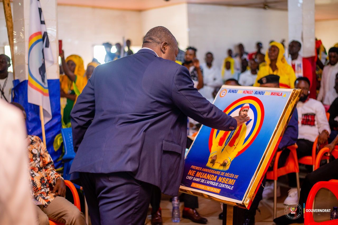 Première célébration de la disparition de Né Muanda Nsemi à Matadi ...